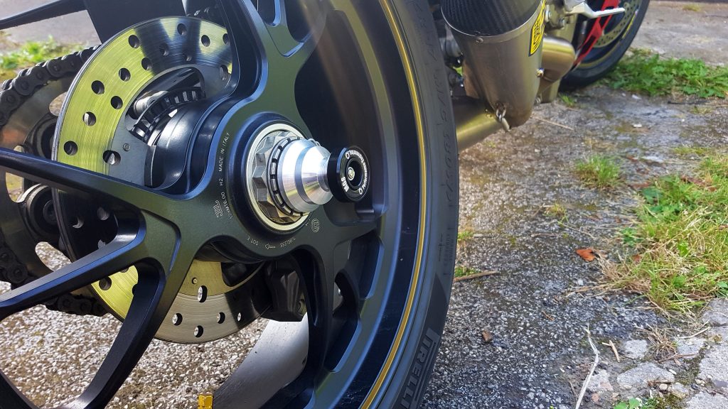 Ducati Panigale V2 2020+ Rear Spindle Paddock Stand Bobbins - MGSPE